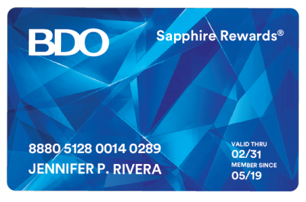 Rewards Cards | BDO Unibank, Inc.