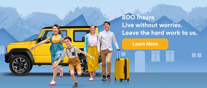Life and Non-Life Personal Insurance | BDO Unibank, Inc.