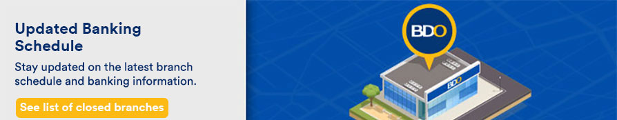 Finding ways for you | BDO Unibank, Inc.