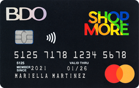 BDO ShopMore Mastercard | BDO Unibank, Inc.