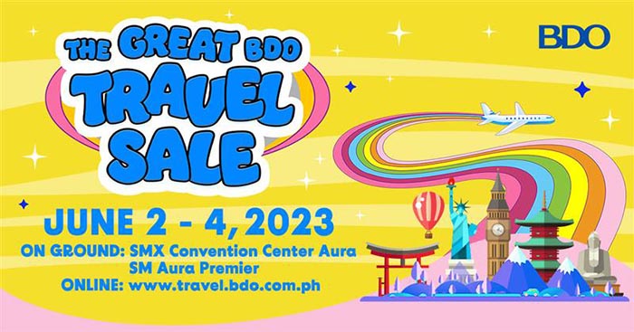 The Great BDO Travel Sale returns bigger and better than ever | BDO ... The Great BDO Travel Sale returns bigger and better than ever | BDO ...