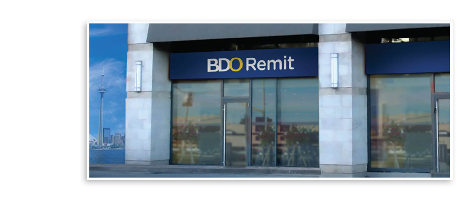 BDO Remit Canada | BDO Unibank, Inc.